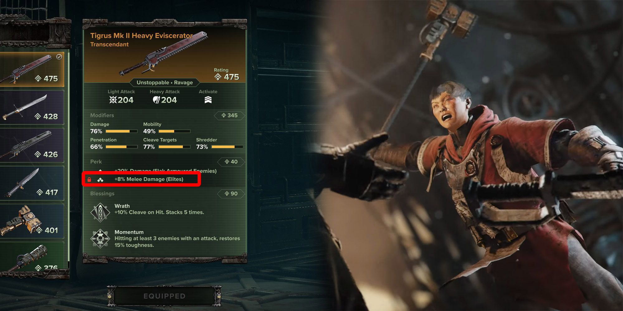 Warhammer 40,000: Darktide - The 10 Best Weapon Blessings & Perks