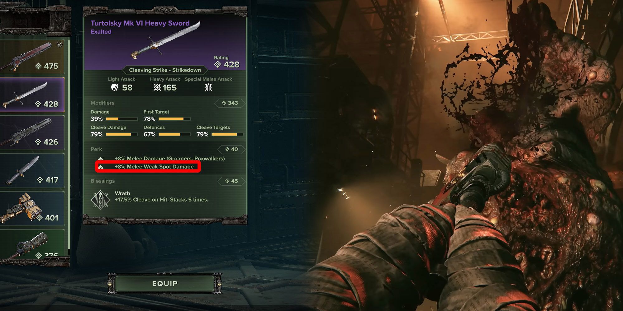 Warhammer 40,000: Darktide - The 10 Best Weapon Blessings & Perks