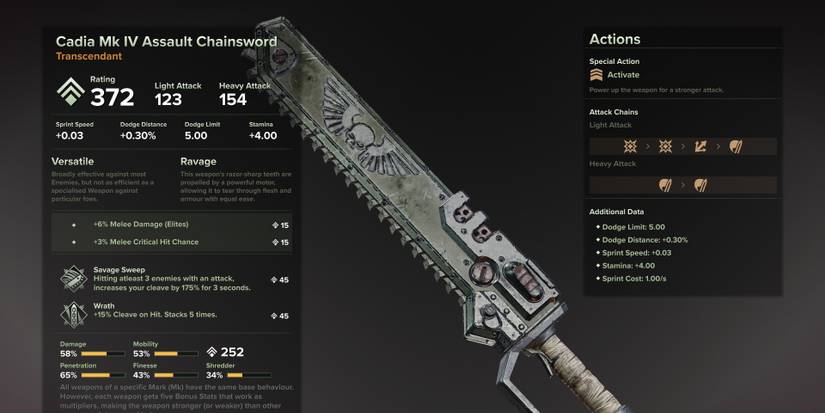 Warhammer 40,000: Darktide – Best Melee Weapons