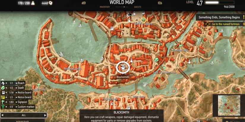 The Witcher 3 Scavenger Hunt Guide: Griffin School Gear