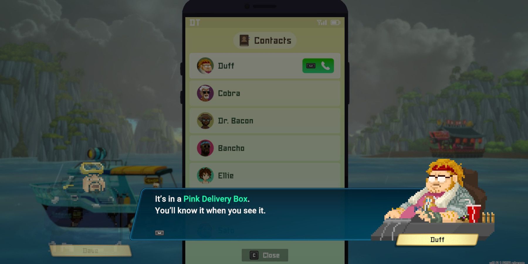 Dave the Diver: How to Complete Duff's Pink Delivery