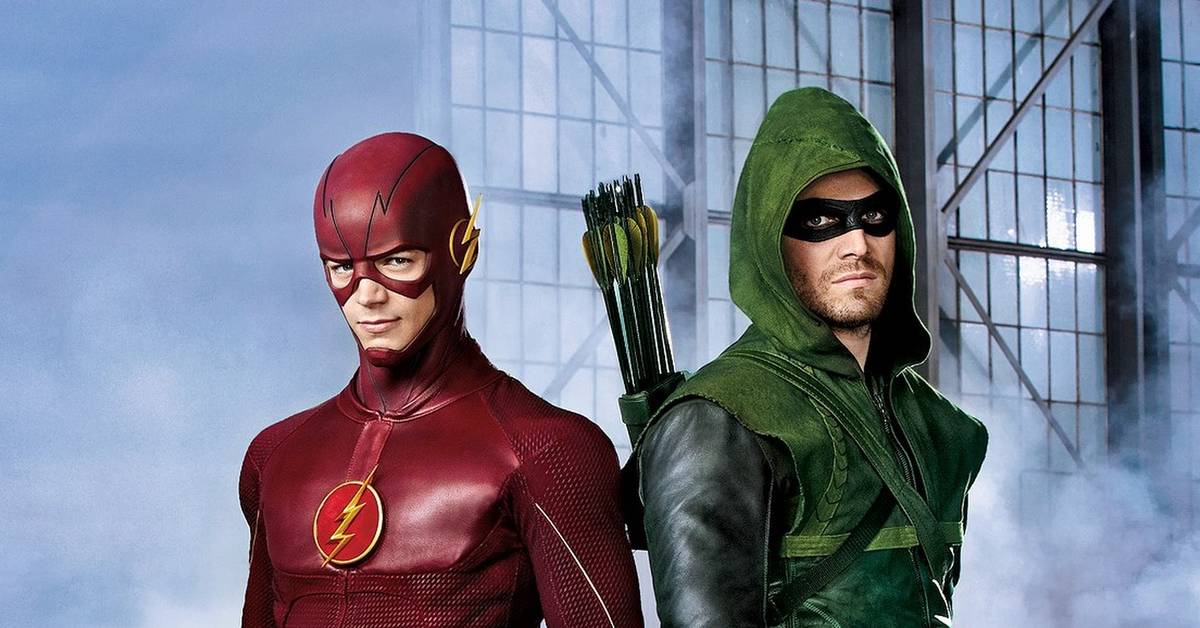 Green Arrow Flash Logo