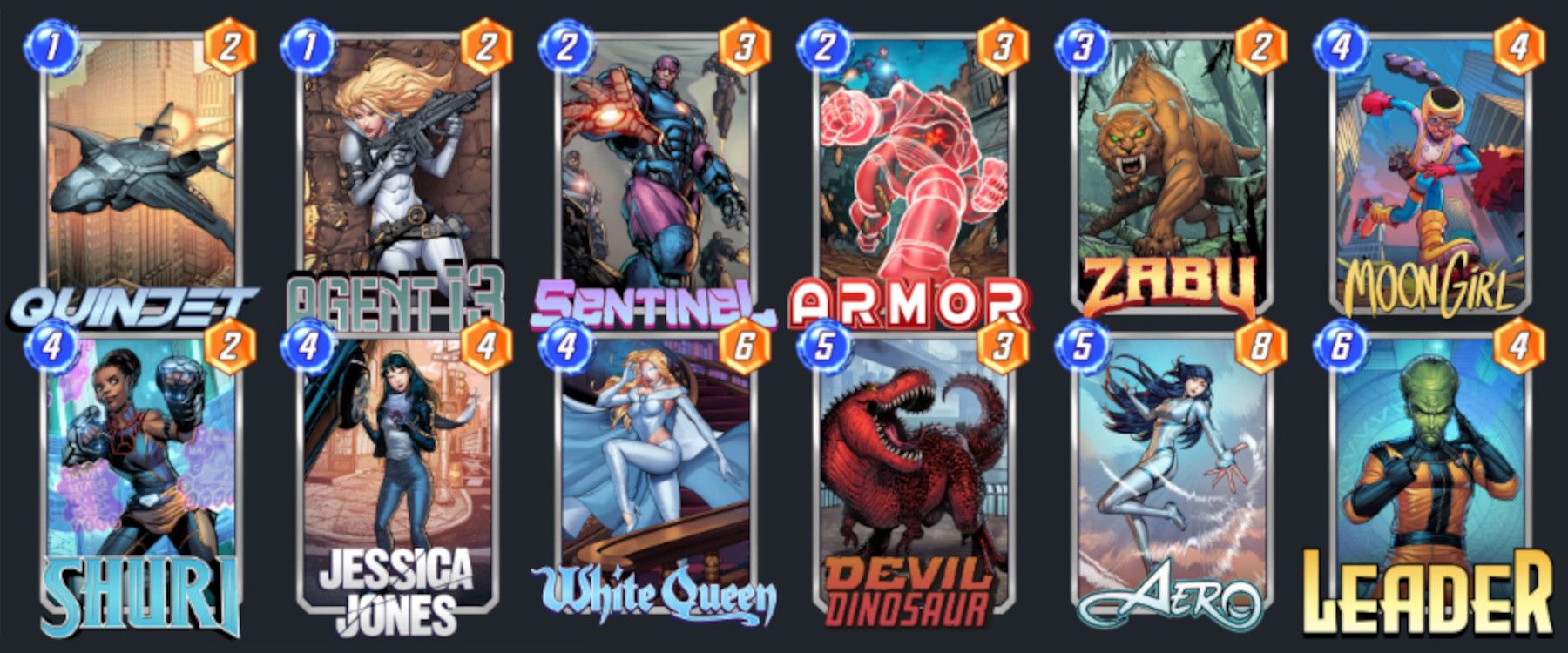 Marvel Snap: Zabu Decks