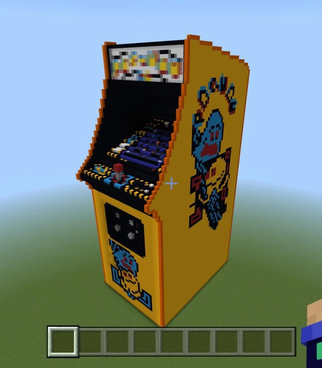Pacman Arcade Machine Minecraft Map