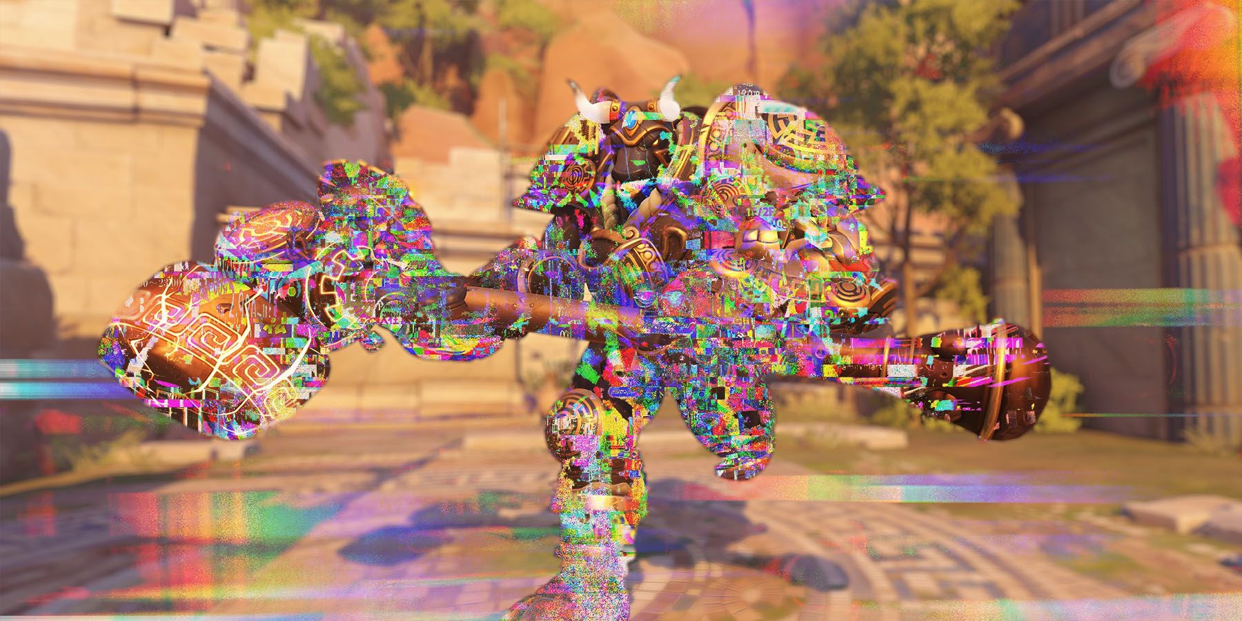 Overwatch 2’s Minotaur Reinhardt Skin Has an Emote Bug