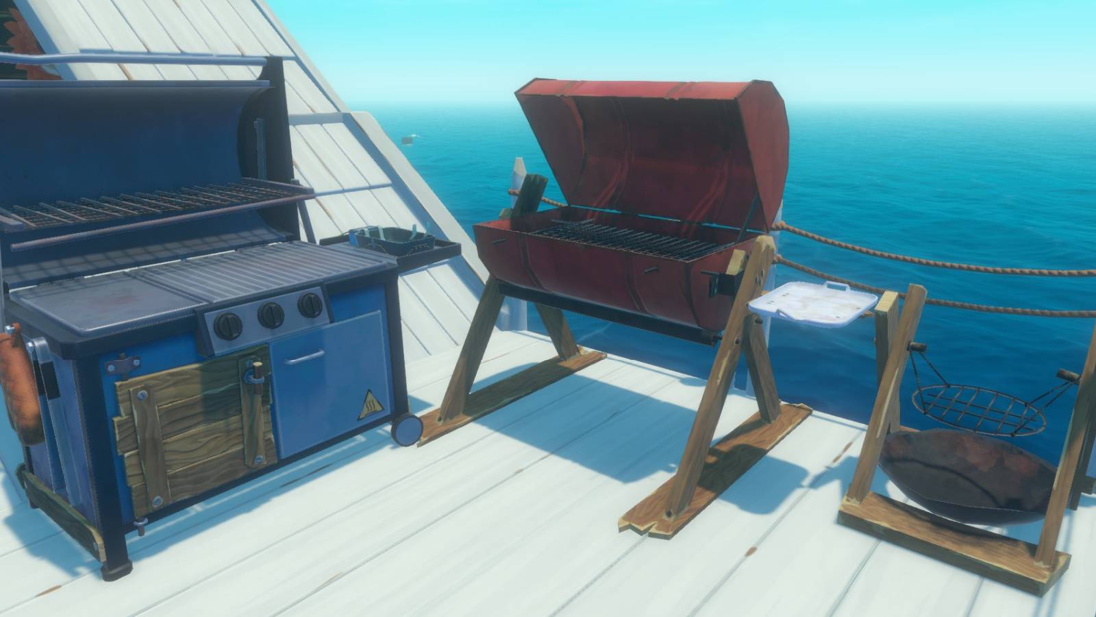 Raft: How to Grill Food