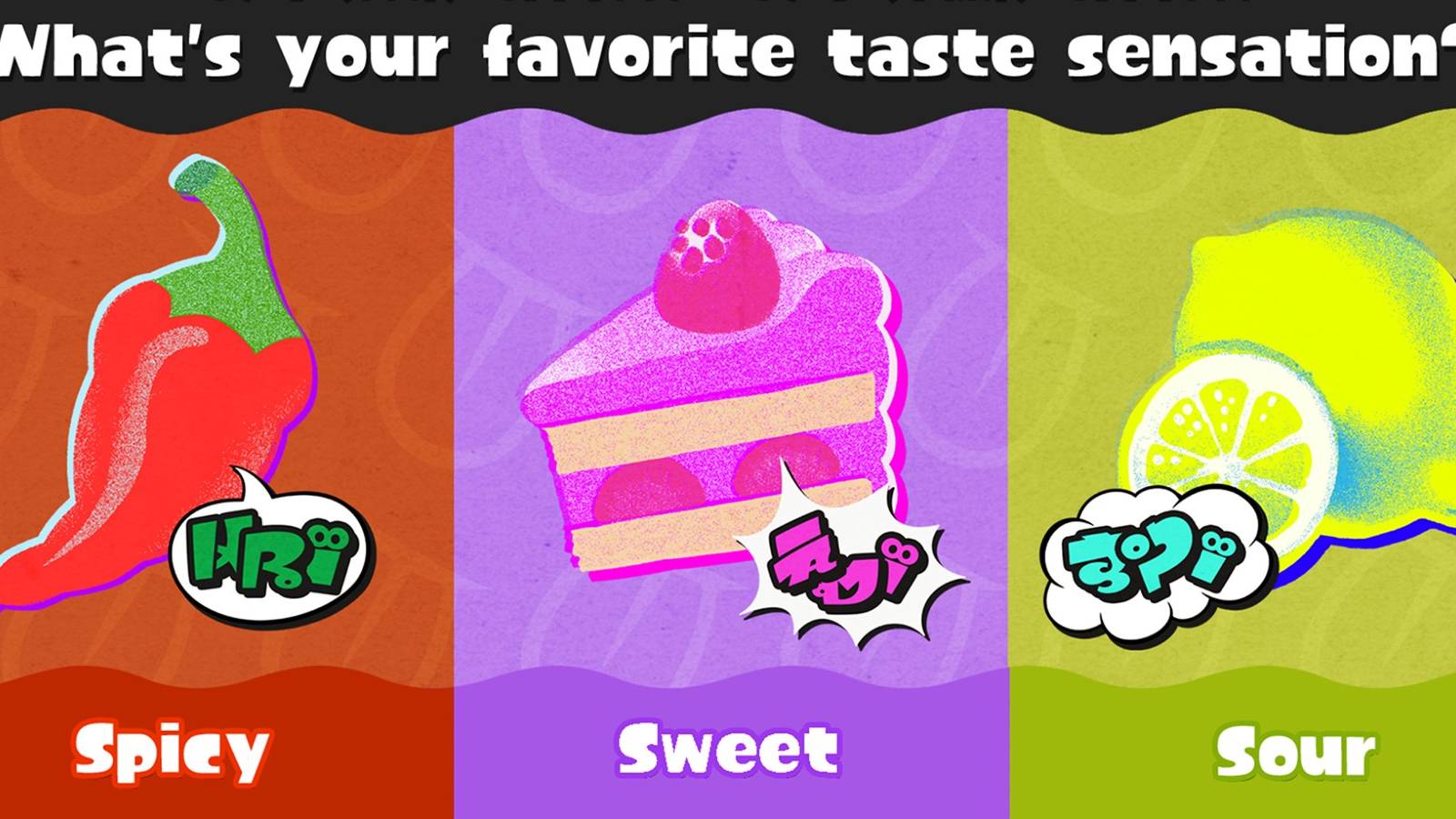 Splatoon 3 Spicy vs Sweet vs Sour Splatfest Results
