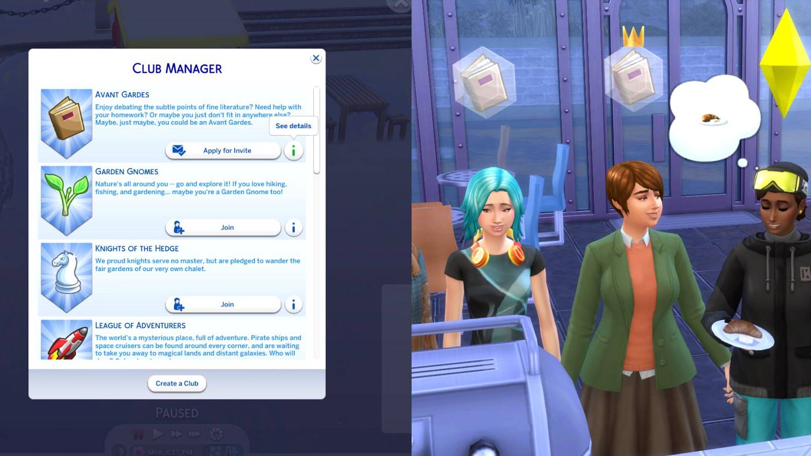 The Sims 4: Get Together - Club Guide