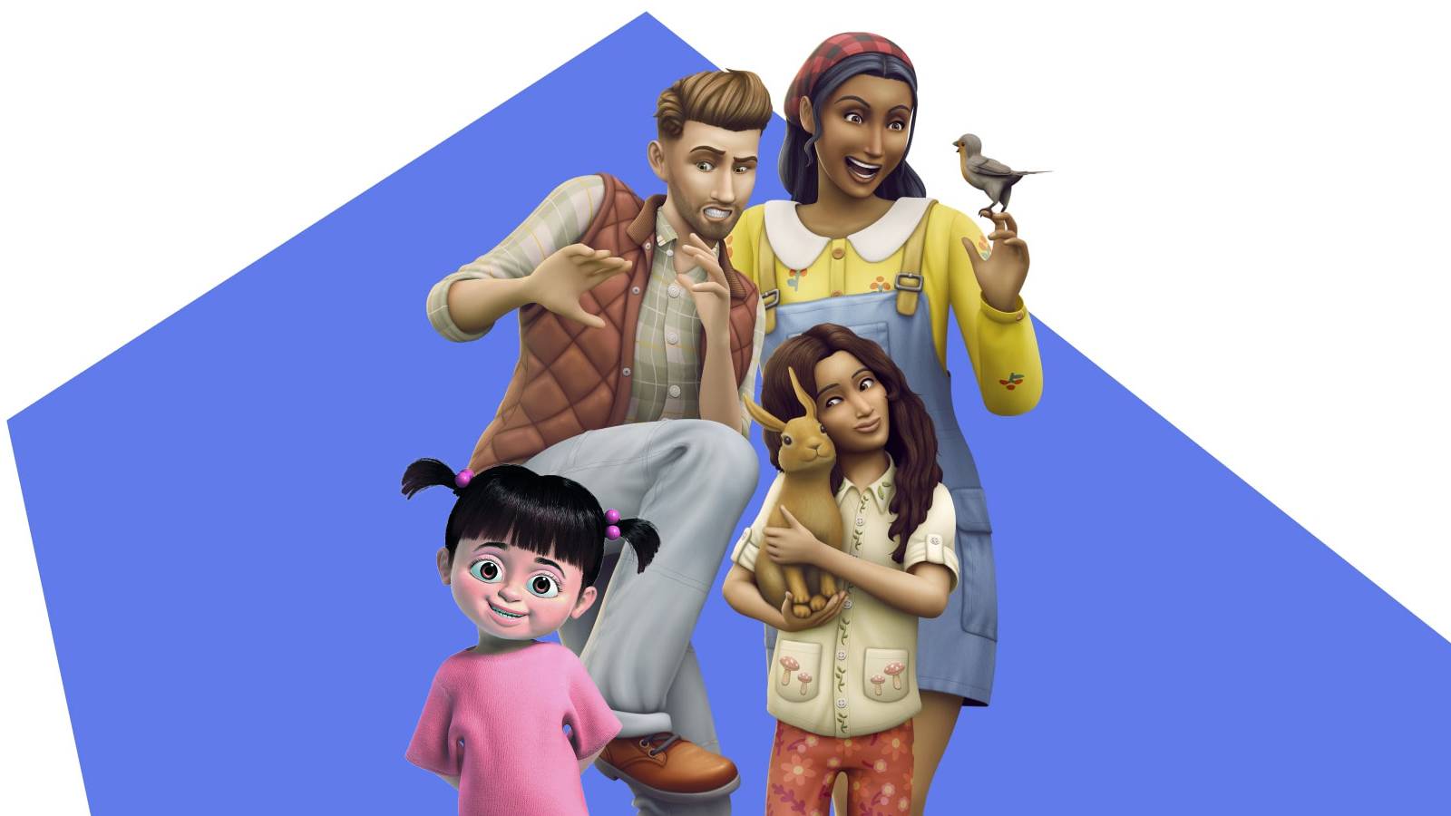 The Sims 4 Toddler Looks Exactly Like Boo from Monsters Inc