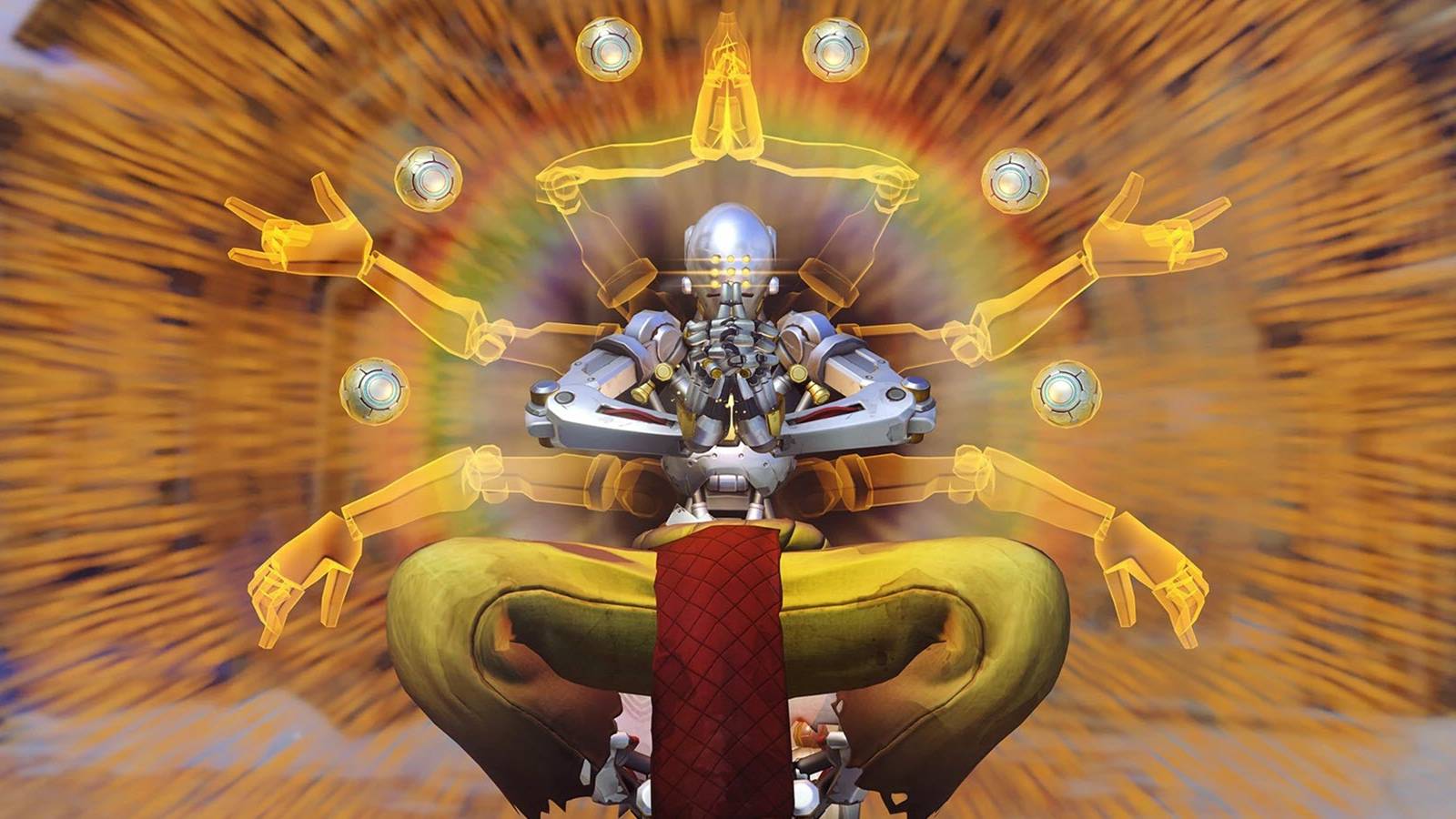 Overwatch 2 Clip Highlights Brutal Zenyatta Strategy on MEKA Base