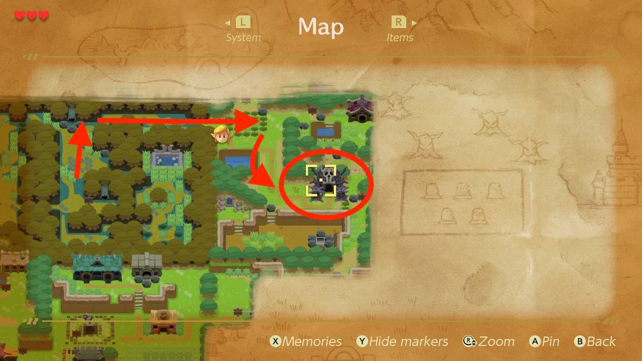 Zelda Link's Awakening Tail Cave Hidden Chest at Oliver Wolff blog