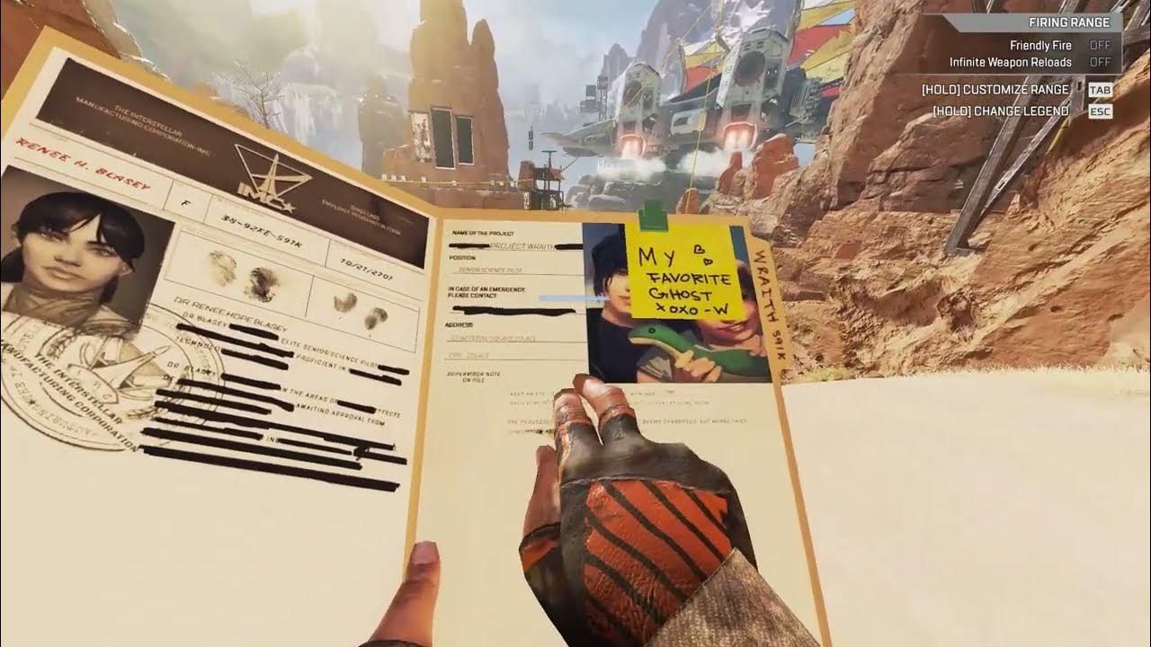 Apex Legends' New Wraith Heirloom Weapon Animations Give Hope To Older ...