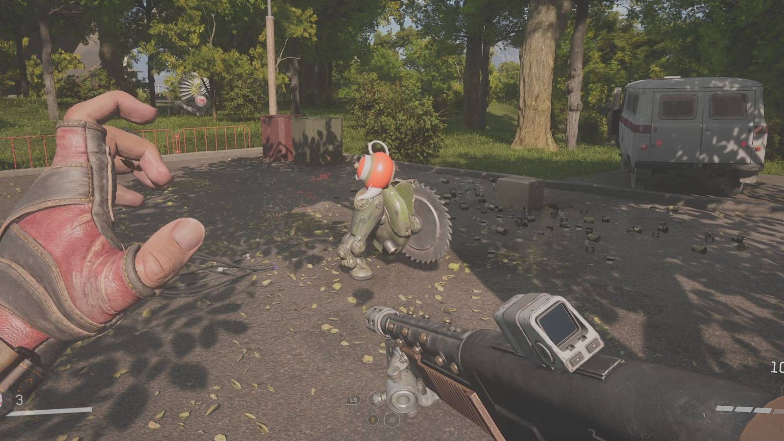 Atomic Heart: How to Throw Objects