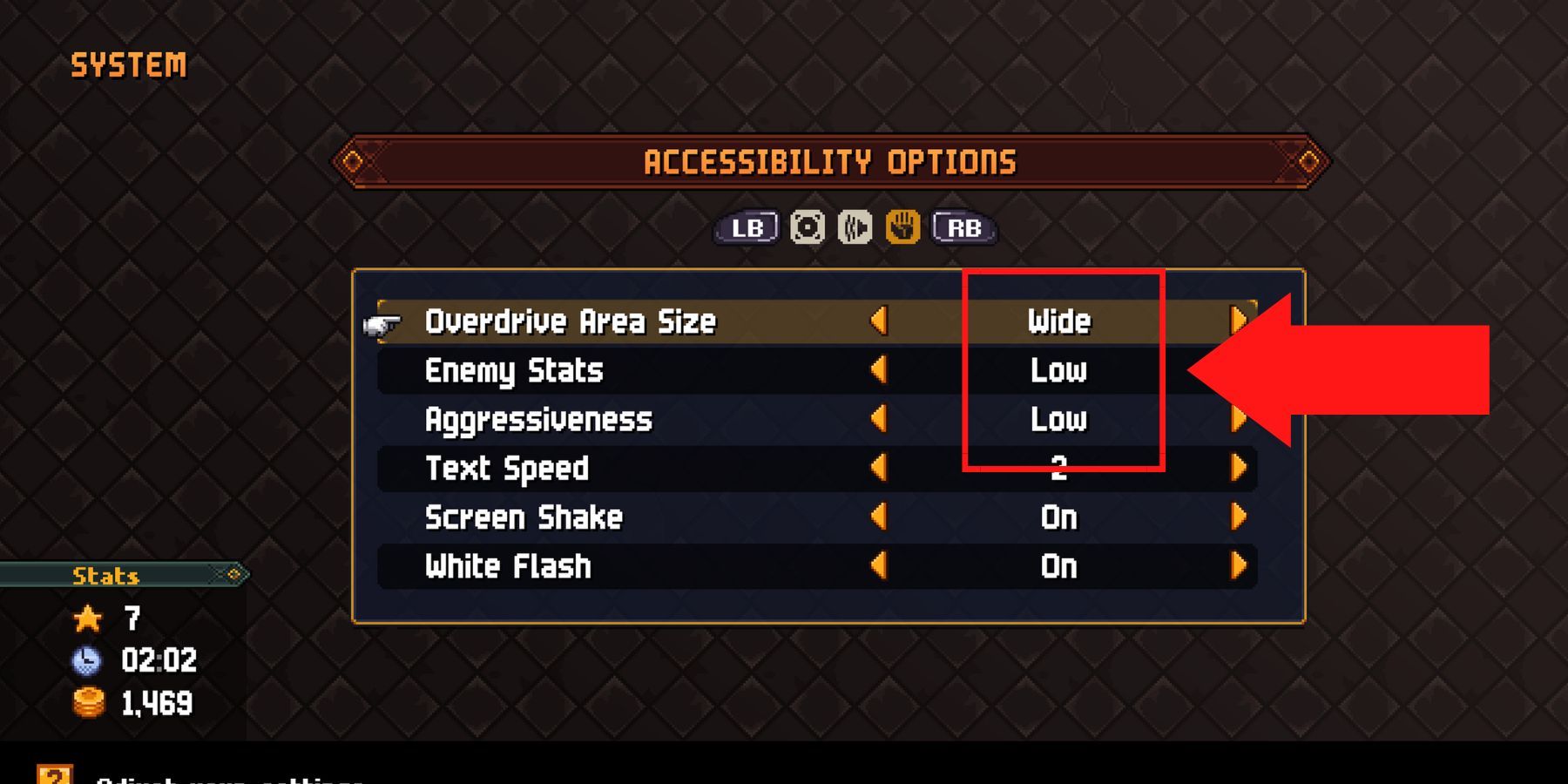 Chained Echoes: How to Change Difficulty