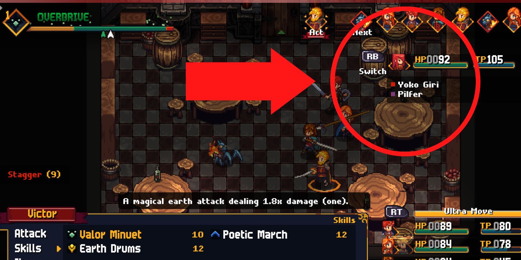 Chained Echoes: How to Switch Characters Mid-Battle