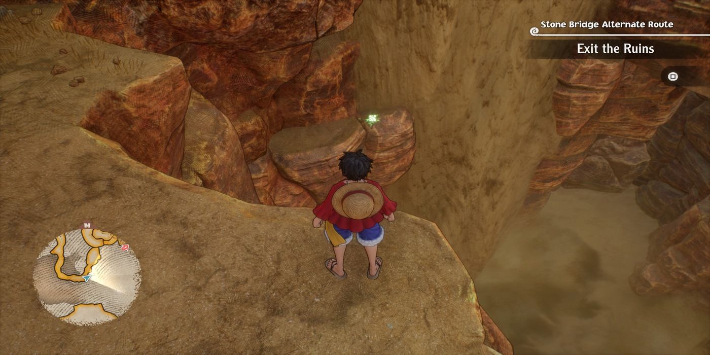 One Piece Odyssey: Great Sandy Desert Cube Fragment Locations