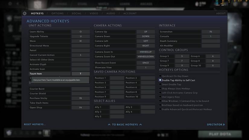 How to Taunt in Dota 2