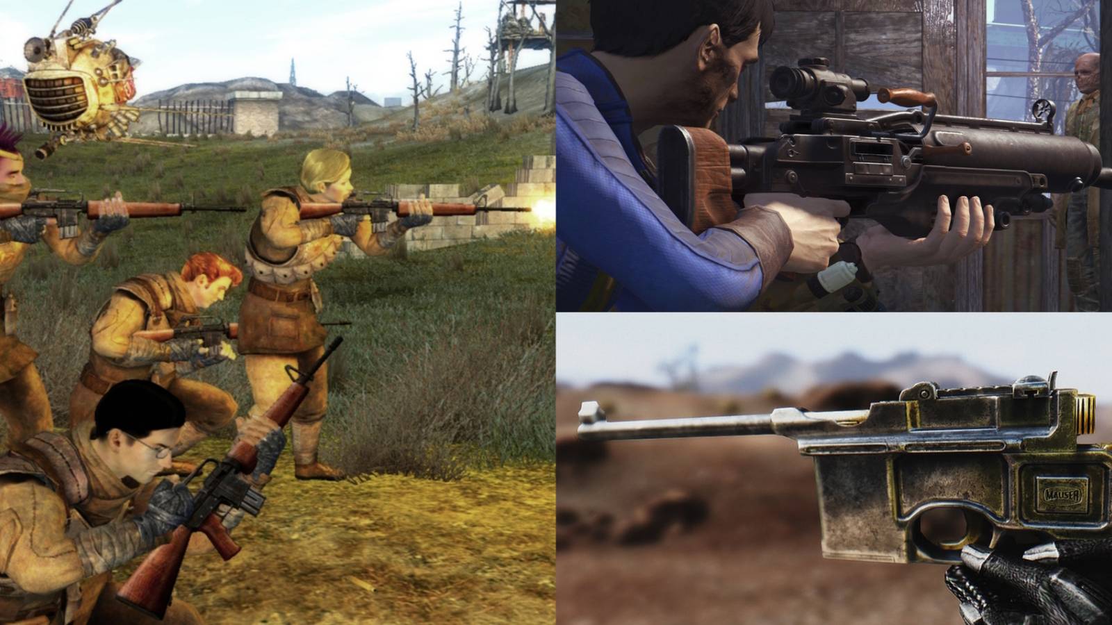 Fallout Weapons And Their Real Life Counterparts