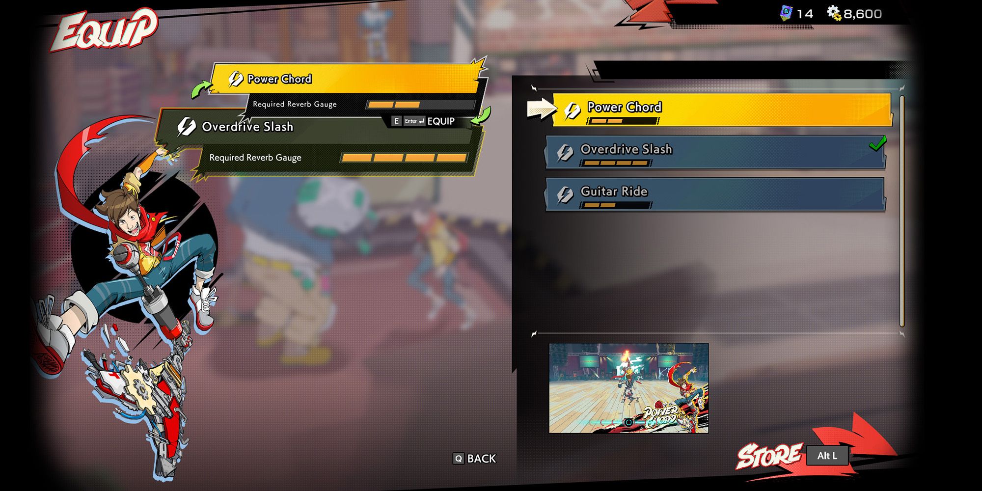 Hi-Fi Rush: How to Equip Special Attacks