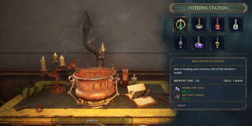 Hogwarts Legacy: How to Get More Wiggenweld Health Potions