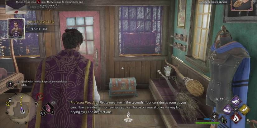 How to Beat Imelda's Time in Hogwarts Legacy's Flight Test Side Quest