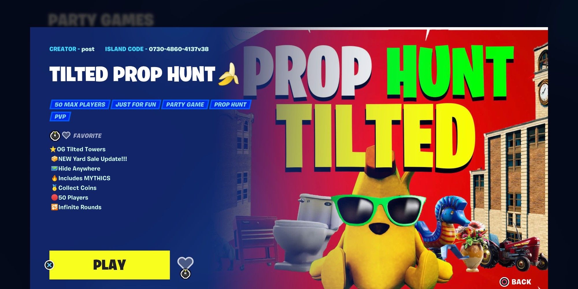 Fortnite Best Prop Hunt Maps And The Codes 5745