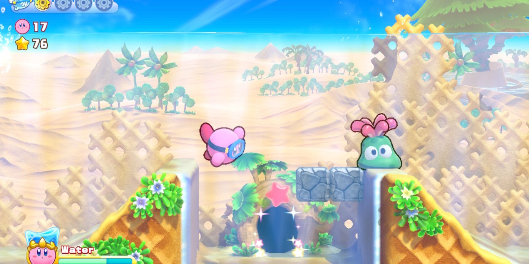Kirby Ice Level