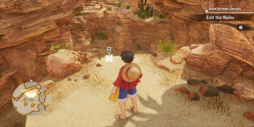 One Piece Odyssey: Great Sandy Desert Cube Fragment Locations