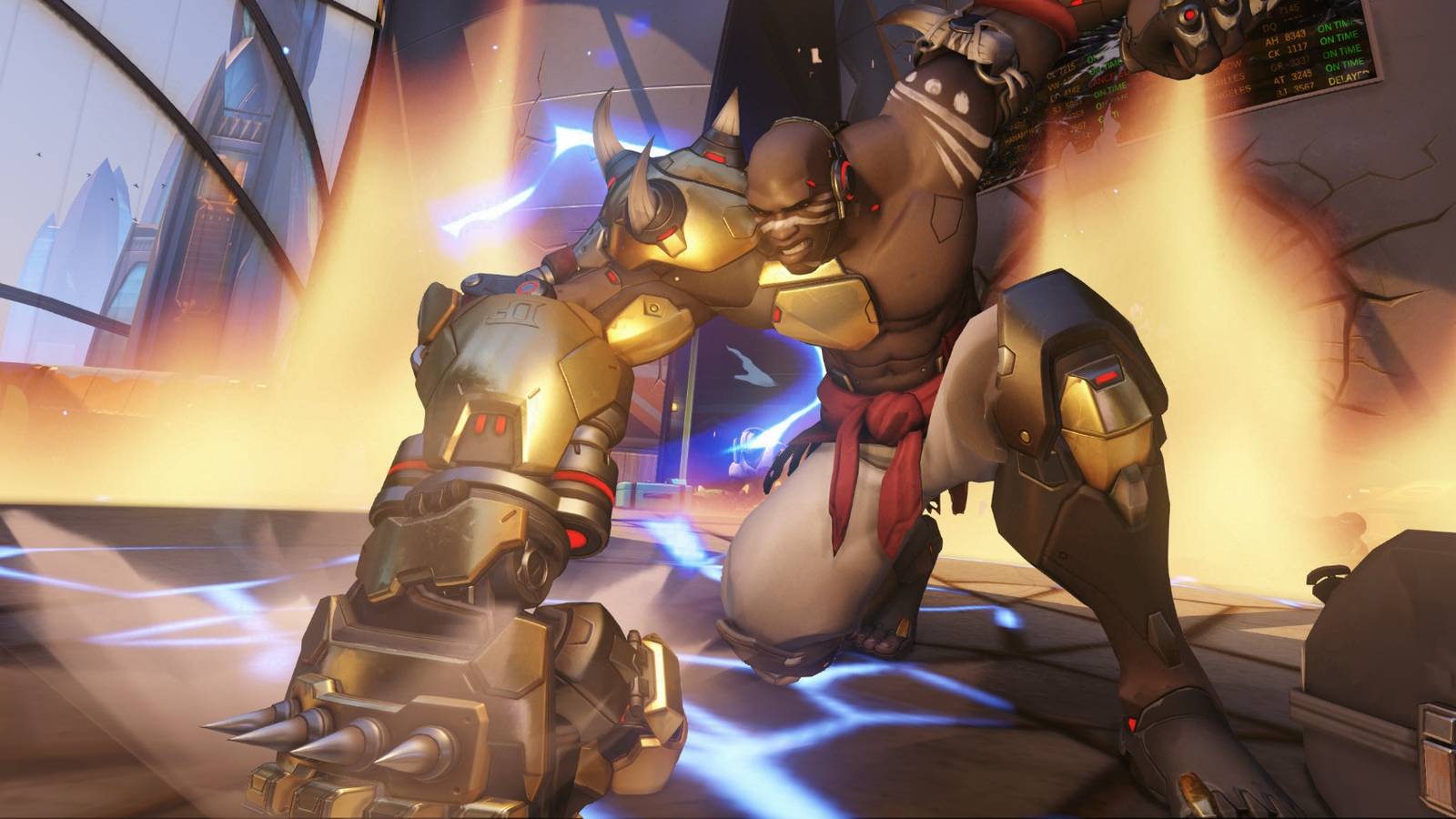 Hilarious Overwatch 2 Clip Shows Doomfist Knock Nearly Entire Enemy Team Off Map