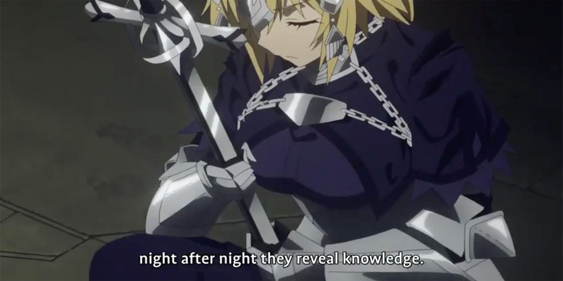 Fate/Apocrypha's Tasteful Depiction of Jeanne d'Arc