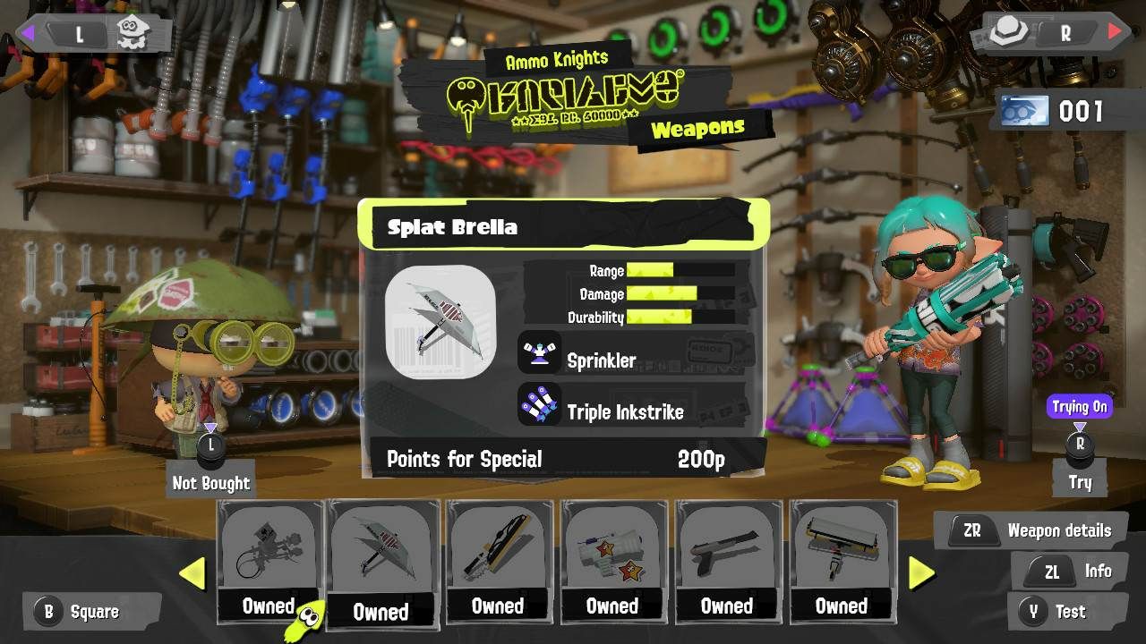 Splatoon 3: Brellas Build Guide