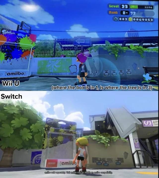 Splatoon 3 Image Comparisons Show How Inkopolis Has Changed