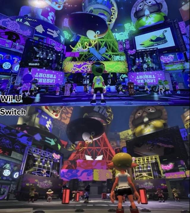 Splatoon 3 Image Comparisons Show How Inkopolis Has Changed