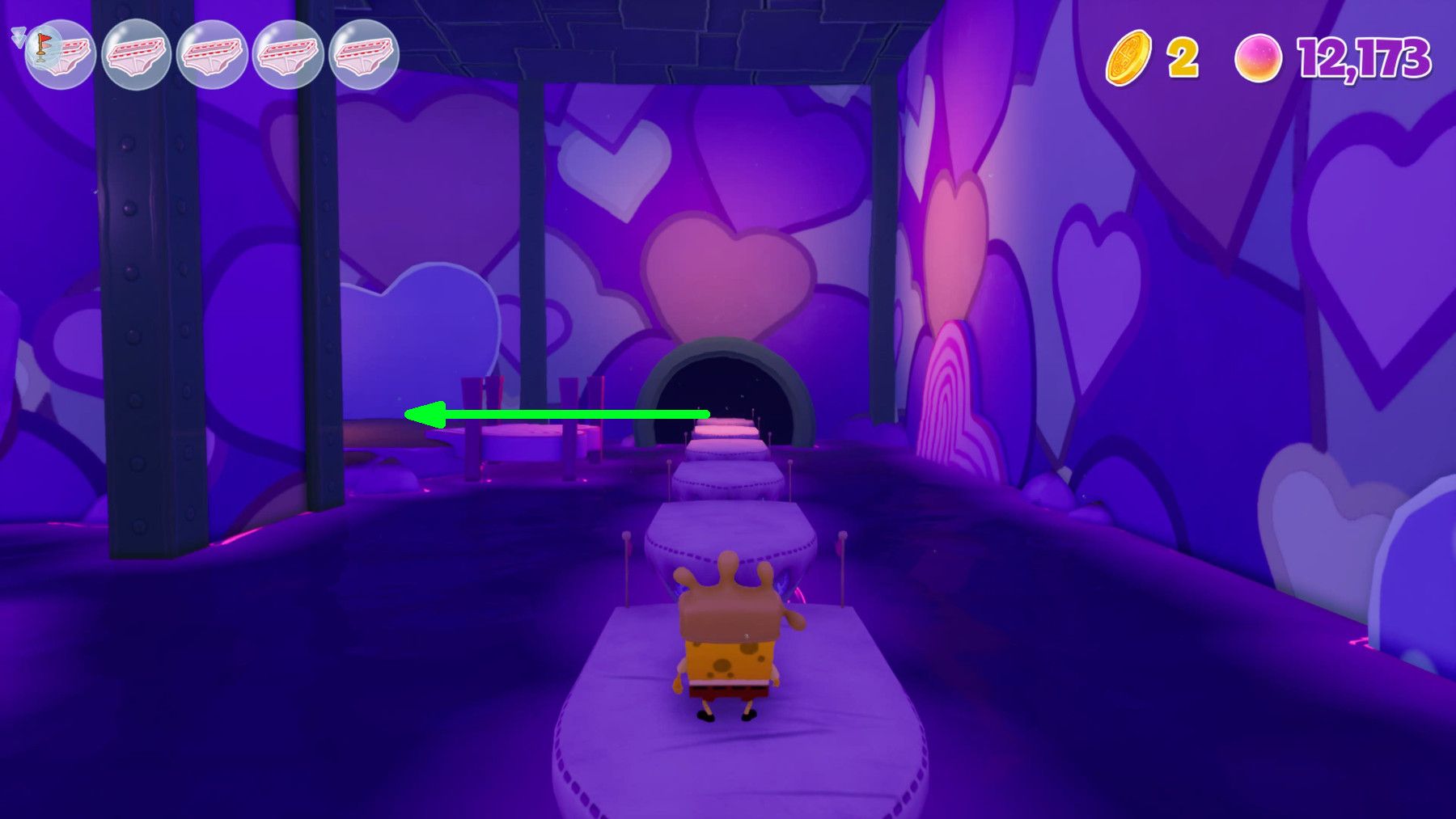 SpongeBob SquarePants: The Cosmic Shake - Jelly Glove World Coin Locations
