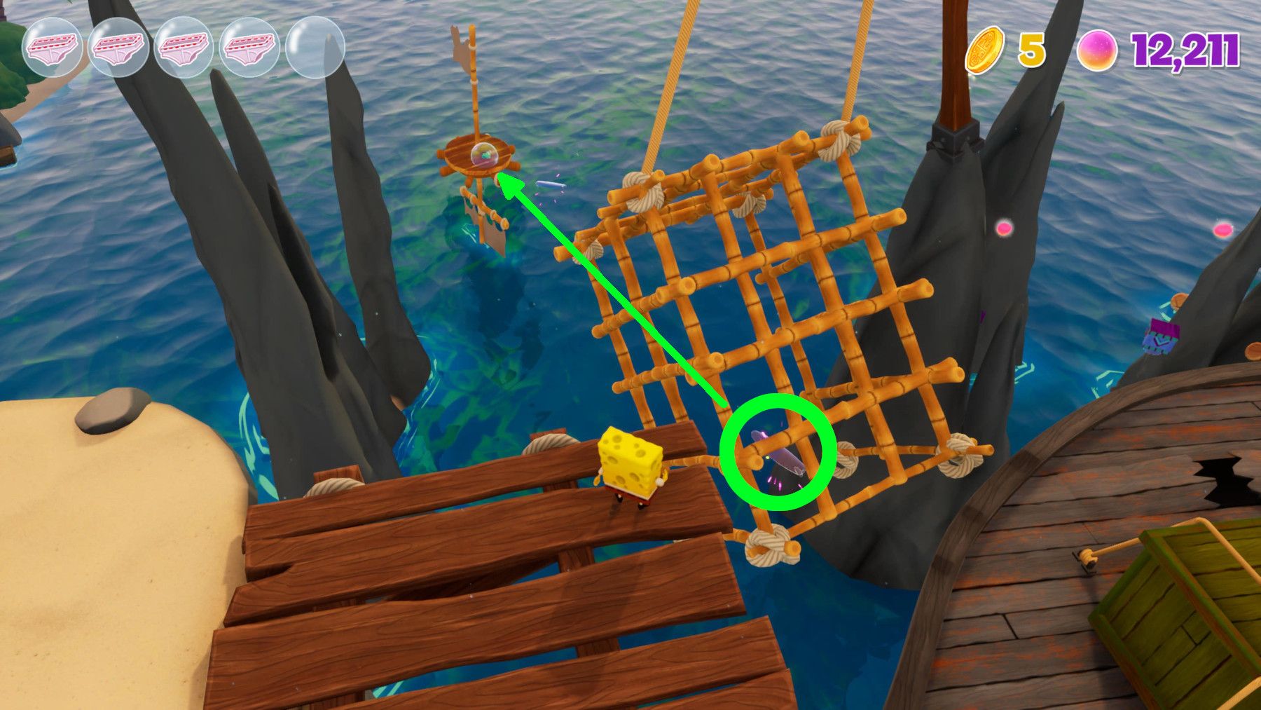 SpongeBob SquarePants: The Cosmic Shake - Spot's Hiding Spot Locations