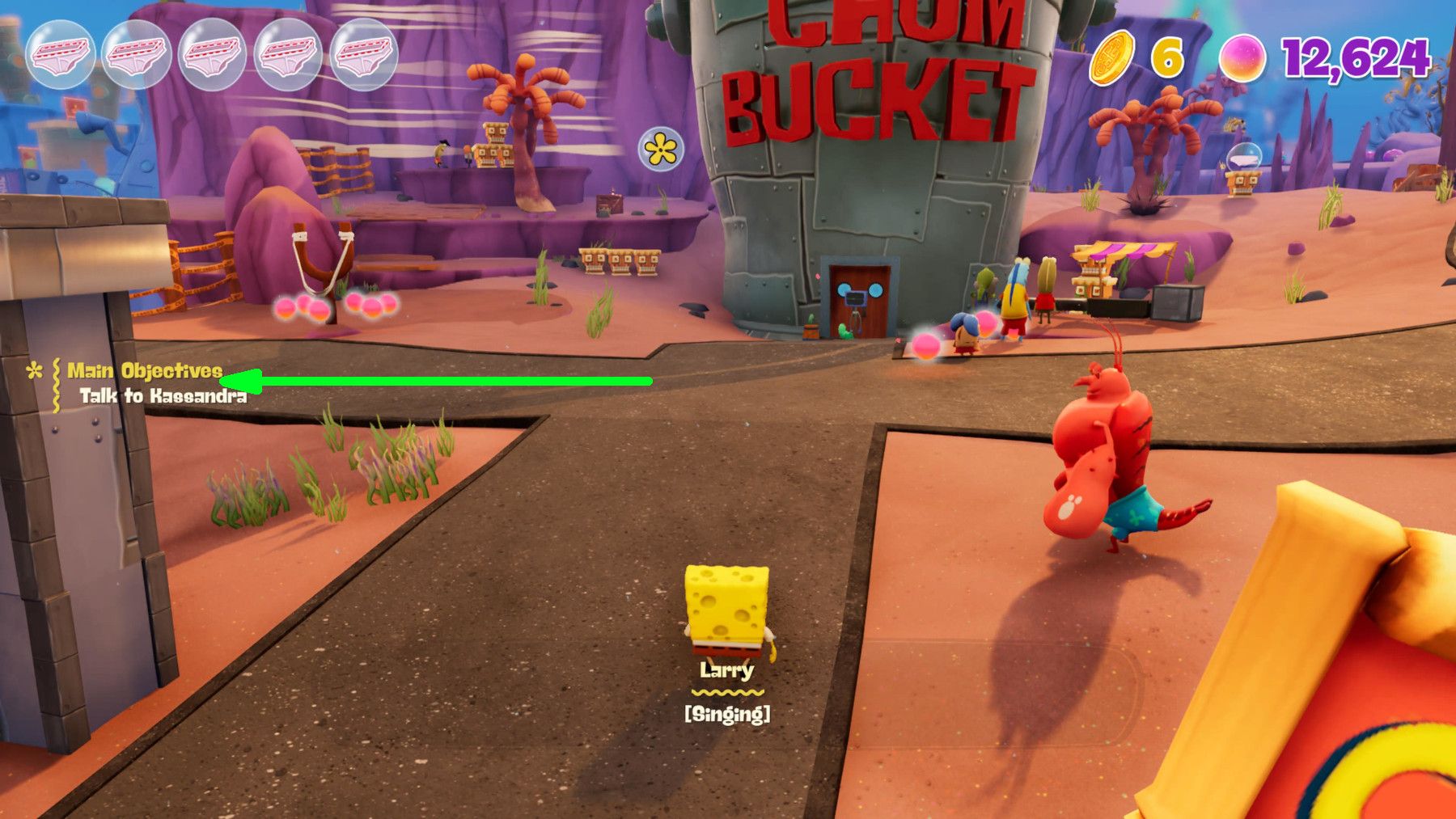 SpongeBob SquarePants: The Cosmic Shake - Sticky Note Locations