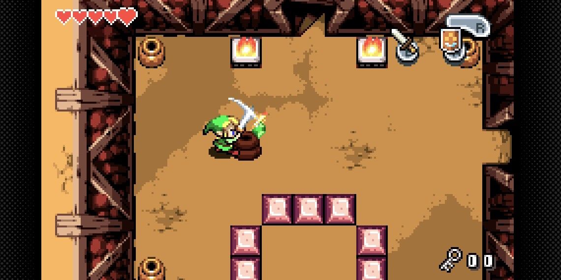 The Legend of Zelda: The Minish Cap Walkthrough Part 4 - Cave of Flames