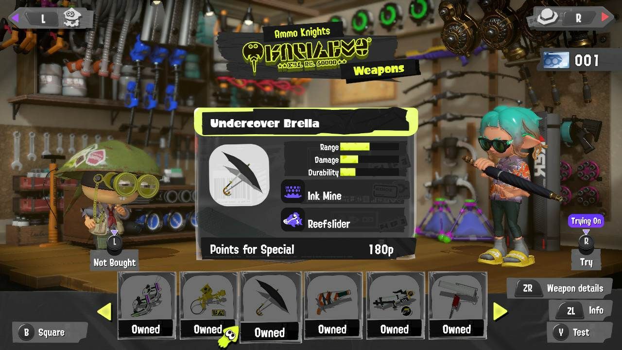 Splatoon 3: Brellas Build Guide