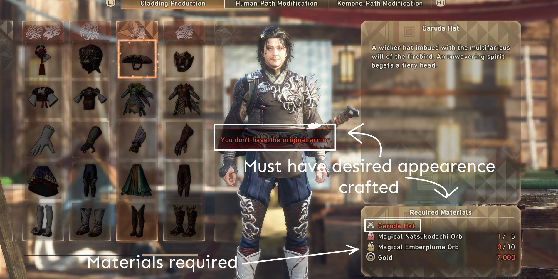 Wild Hearts: How to Unlock the Transmog System (Cladding)