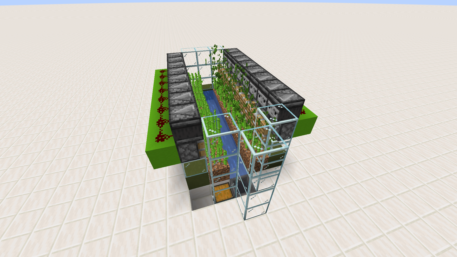 Minecraft: Automatic Bamboo and Sugarcane Farm Tutorials