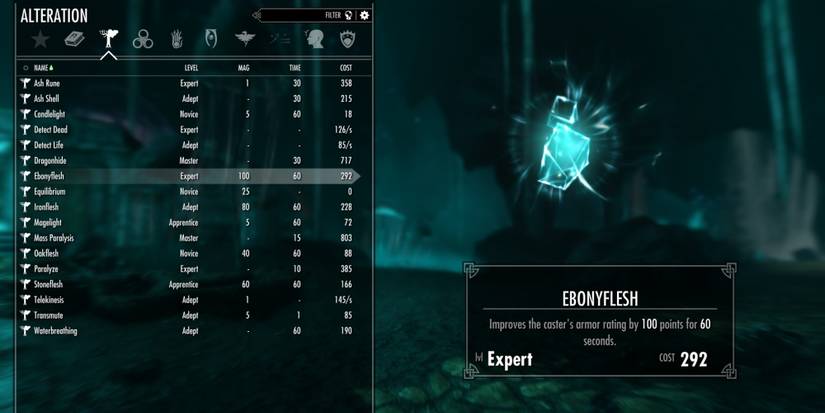Skyrim: Best Alteration Spells