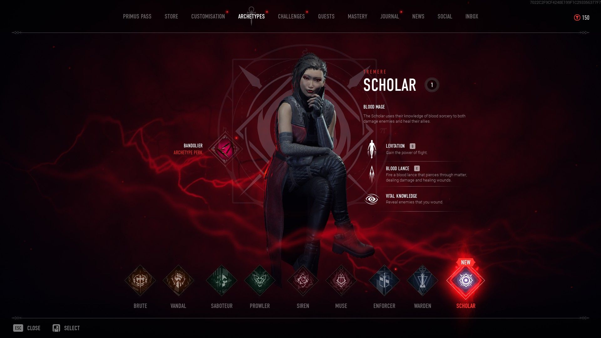 Vampire: The Masquerade - Bloodhunt: Tremere Scholar Build Guide