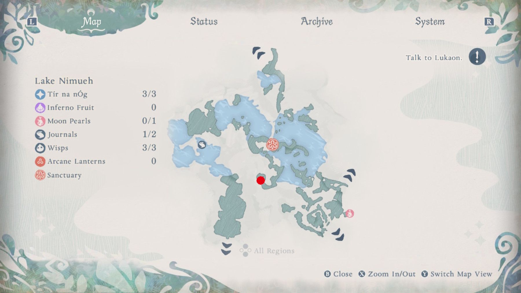 Bayonetta Origins: Cereza and the Lost Demon - Remembrance Locations