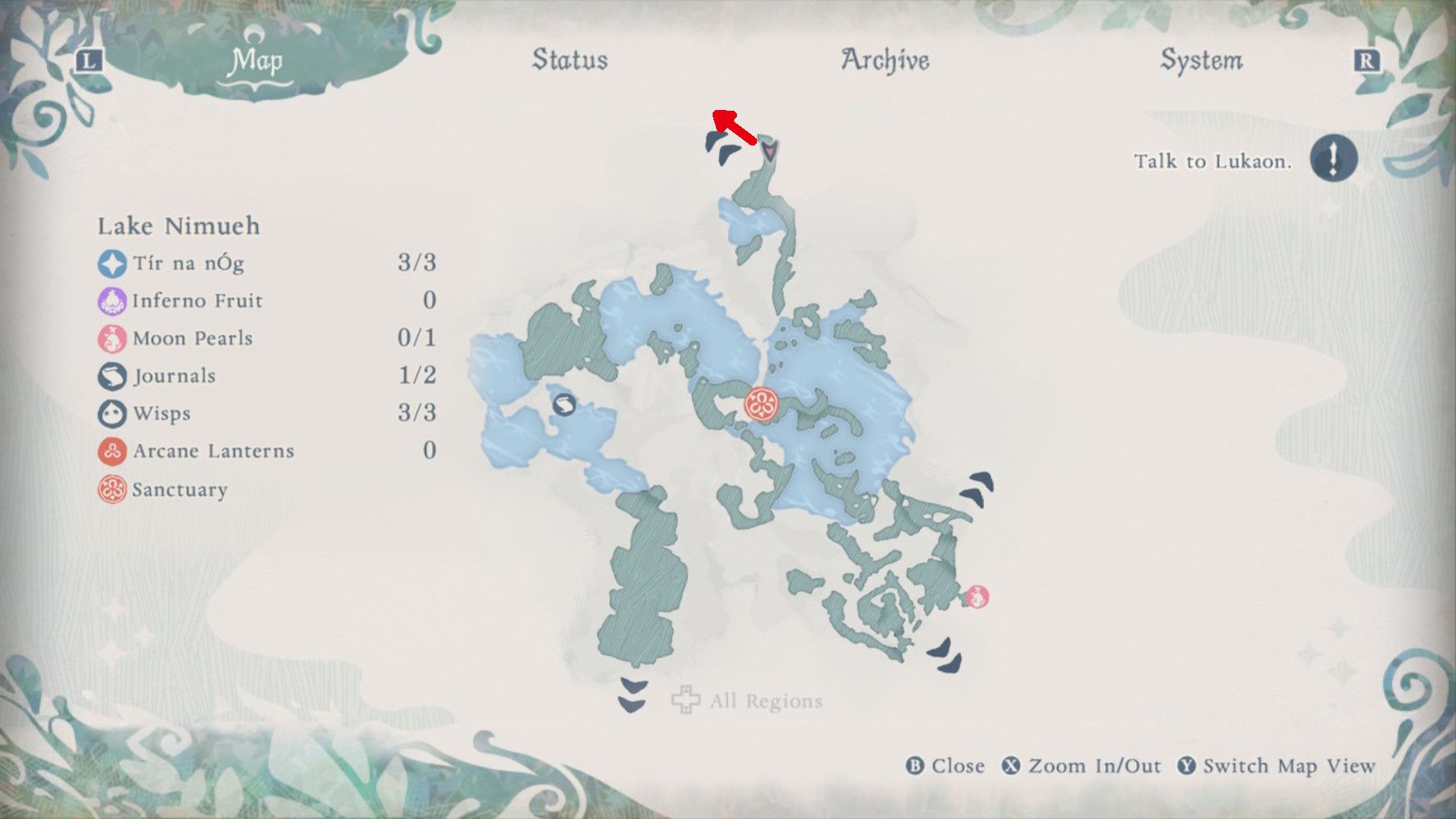 Bayonetta Origins: Cereza and the Lost Demon - Remembrance Locations