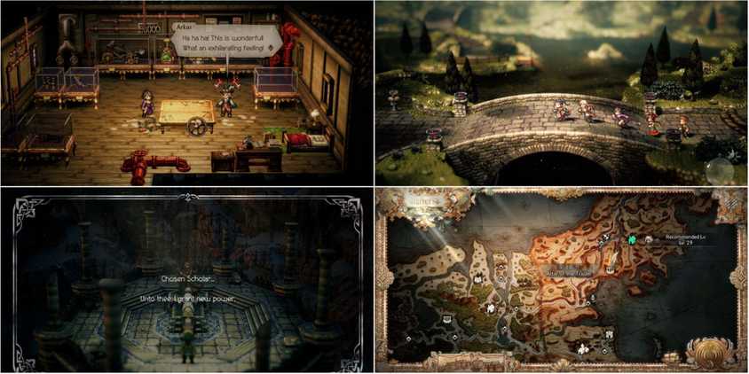 Octopath Traveler 2: Full Map and Location Guide