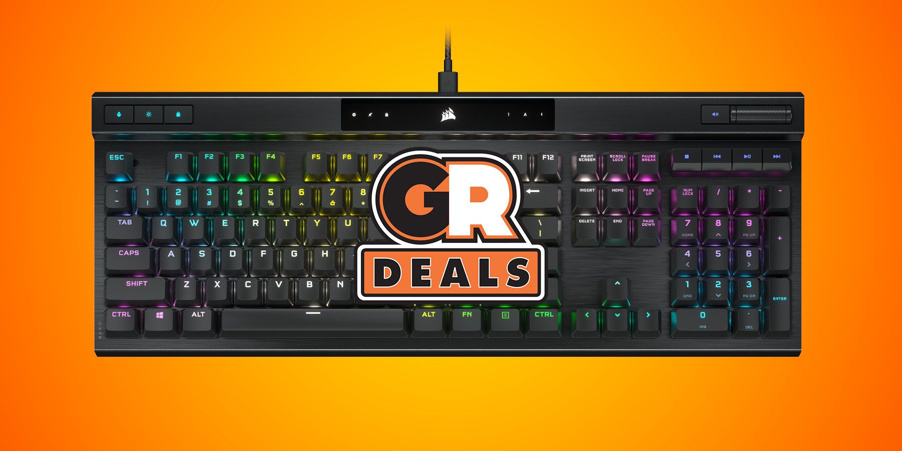 Corsair K70 RGB PRO Gaming Keyboard is Now $40 Off