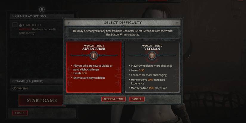 How to Change Difficulty (World Tiers) in Diablo 4