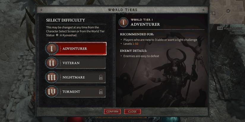 How to Change Difficulty (World Tiers) in Diablo 4
