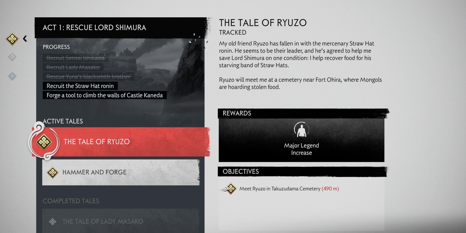 Ghost of Tsushima: 'The Tale of Ryuzo' Walkthrough