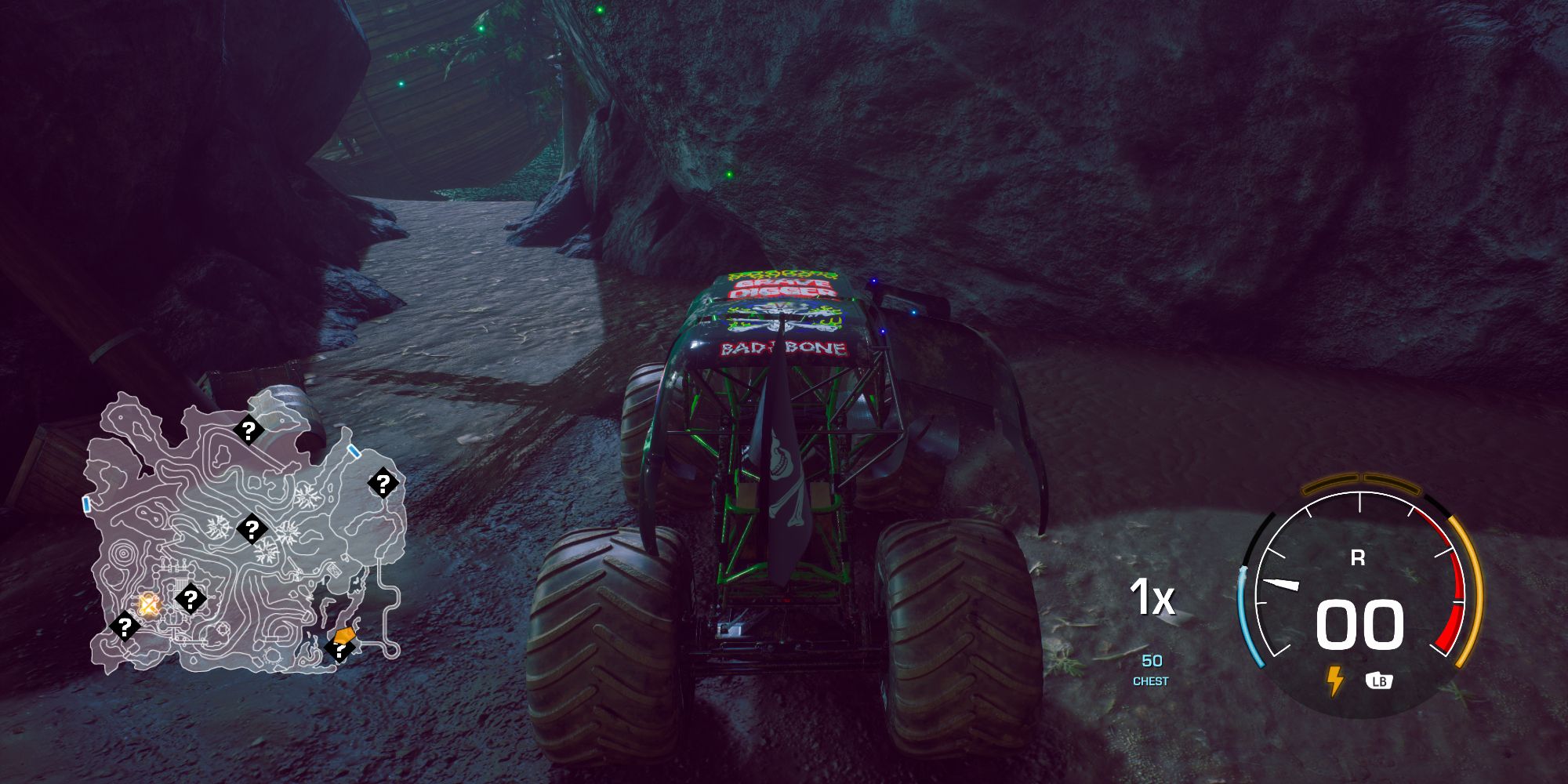 Monster Jam Steel Titans 2: All Crazy Creatures Locations
